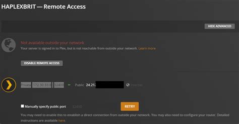 Unable To Configure Plex Page 3 Configuration Home Assistant Community