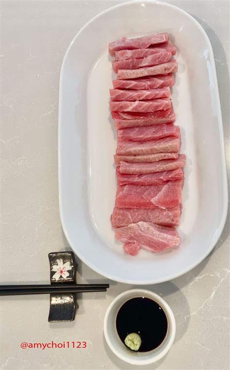 Super Frozen Bluefin Tuna Saku Sashimi Quality Otoro 04 Lb ~ 0