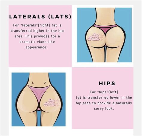 The Different Types Of Butts Are Shown In This Graphic Above It S