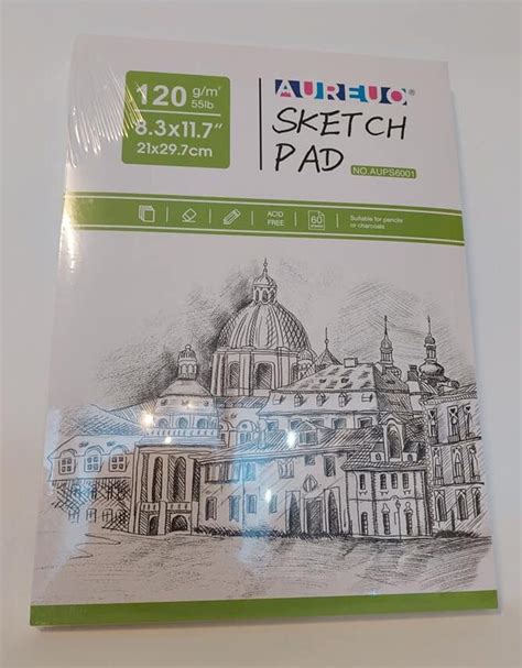 Aureuo 120gm2 Luonnoslehtiö Taiteilijatarvikkeet