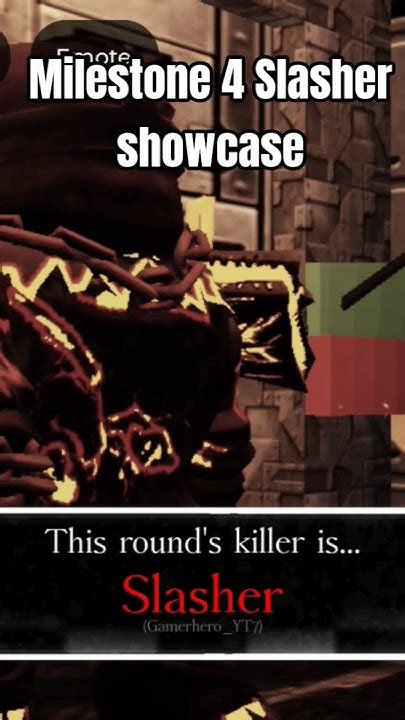 Milestone 4 Slasher Showcase Roblox Forsaken Slasher Jason Youtube