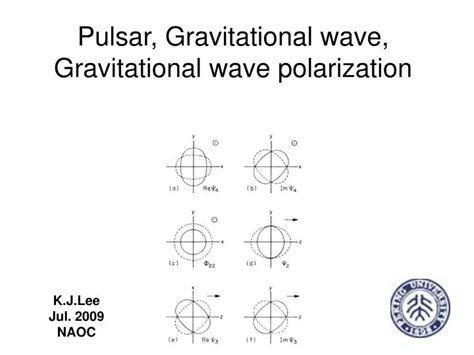 Ppt Pulsar Gravitational Wave Gravitational Wave Polarization Powerpoint Presentation Id
