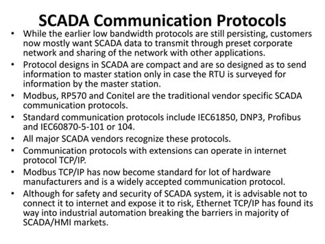 Remote Terminal Unit RTU In SCADA Pptx