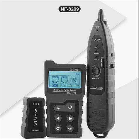 Nf 8209 High Accuracy Digital Wire Tracer Continuity Detector Network