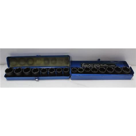 2 Heavy Duty Socket Sets