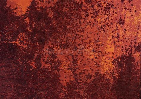 Grunge Rusted Metal Texture Rust And Oxidized Metal Background Stock