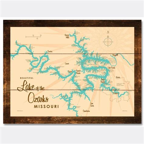 Lake Ozark Map Mile Markers Your Guide To Smooth Sailing Paraiso Island