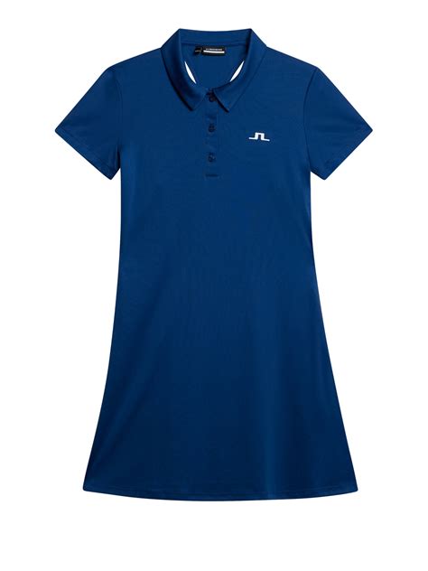 Tinsley Dress Estate Blue J Lindeberg