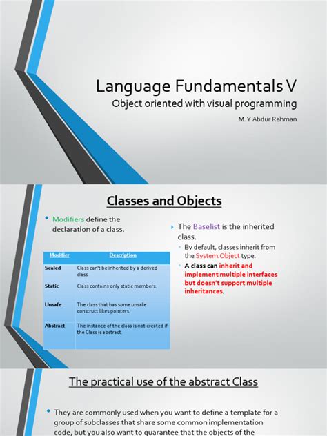 Lecture 06 Programming Fundamentals Pdf Class Computer