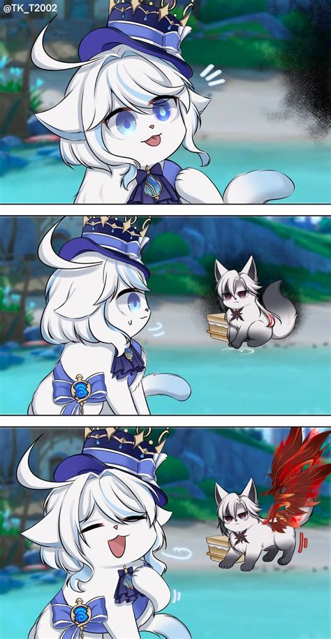 Furina And Arlecchino Genshin Impact Drawn By Tkt2002 Danbooru