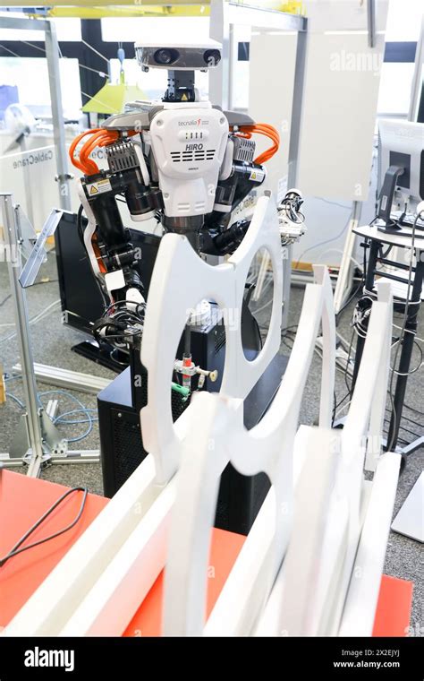 Robot With Two Arms For Flexible Robotics Humanoid Robot For Automotive Assembly Tasks In