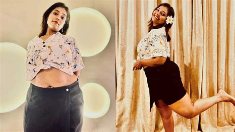 Covai Gomathi Busty Navel And Thunder Thighs Exposed