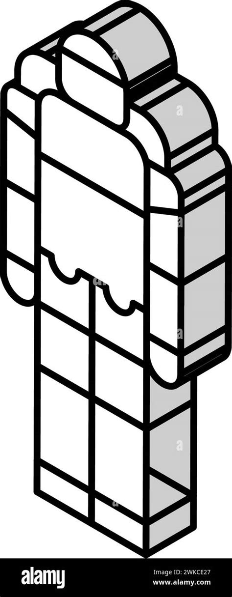 Science Robot Isometric Icon Vector Illustration Stock Vector Image