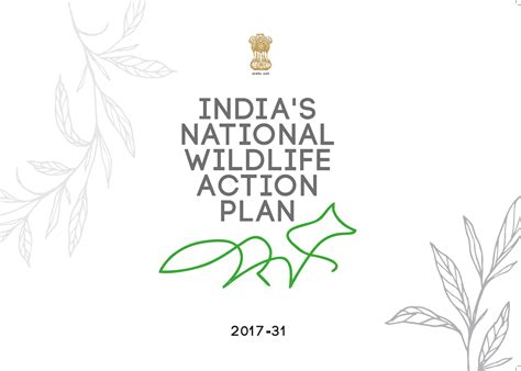 Indias National Wildlife Action Plan 2017 2031