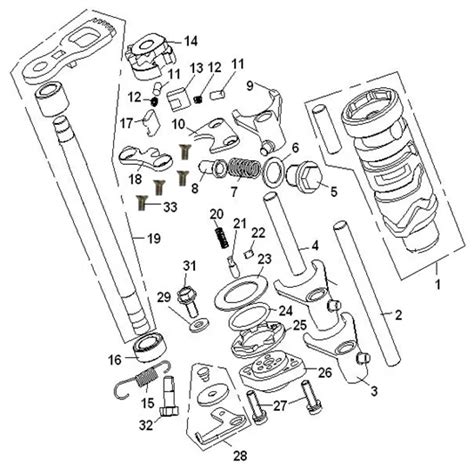 Ksr Moto Code 125 219113090000 Tenedor De Conectar Moto Professional Parts