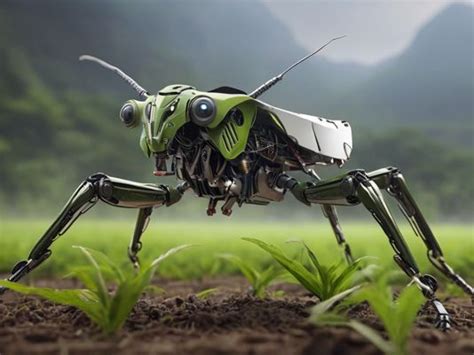 Groundbreaking Robot Inspired By Chinese Rice Grasshopper