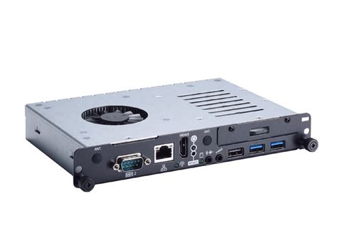 Digital Signage Mediaplayer Neuer OPS Kompatibler Von Axiomtek Invidis