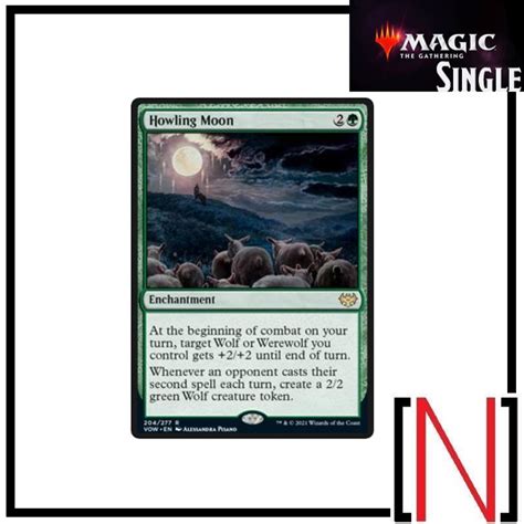 Mtg Single Vow Howling Moon ระดับ Rare ภาษาอังกฤษ Shopee Thailand