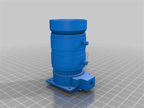 Free 3d File Raspberry Pi Hq Camera Reference Model With 6mm Wide Angle And 16mm Telephoto Lens