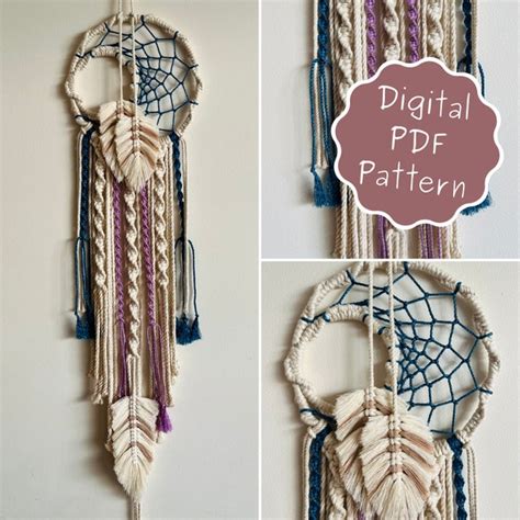 Macrame Raven Pattern Etsy