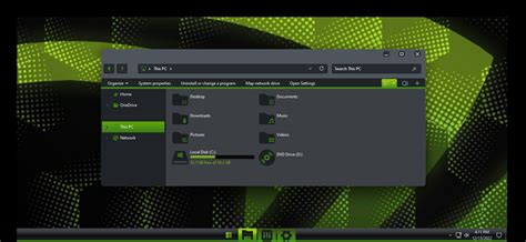 Nvidia Theme For Windows 11 Skinpack