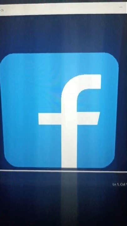 How To Draw The Facebook Logo Using Python Turtle Tiktok Youtube