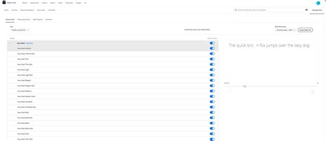 Simple Way To Export Active Adobe Font List Adobe Community