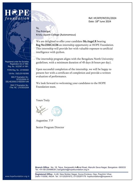 Angel R On Linkedin Internship Pythonprogramming Artificialintelligence Hopefoundation