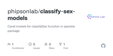 Github Phipsonlab Classify Sex Models Caret Models For Classifysex