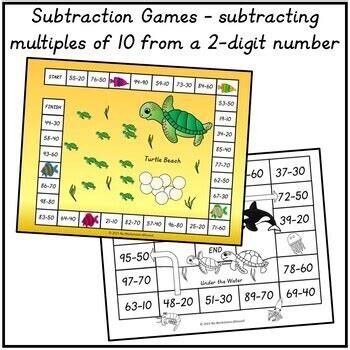 Adding And Subtracting Multiples Of And Digit Numbers Tpt