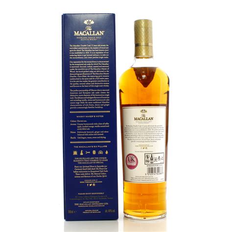Macallan 12 Year Old Double Cask Auction A55763 The Whisky Shop Auctions