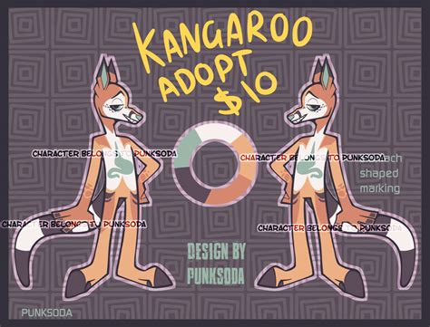 Kangaroo Adopt Closed By Punk Soda On Deviantart