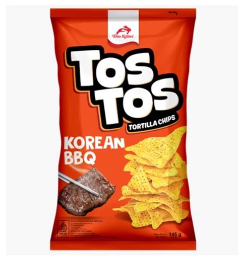 Dua Kelinci Tos Tos Tortilla Chips Korean Barbeque 145g Toko Indonesia