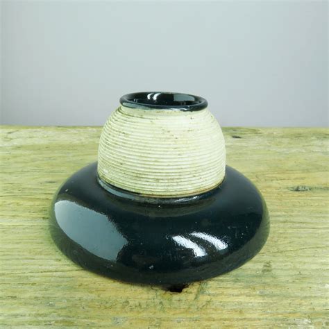 Antique Ca 1900 Pyrogene Match Holder With Striker In Porcelain