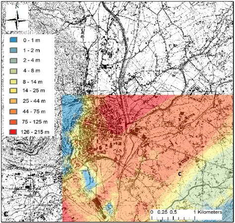 Thickness Map Of Quaternary Soft Deposits [6] Download Scientific