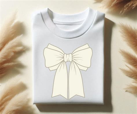 White Bow Png Cute Coquette White Bow Designwhite Ribbon Print