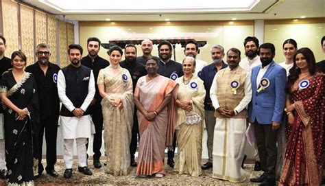 President Droupadi Murmu Confers 69th National Film Awards Global