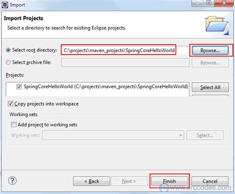 Spring 3 Hello World Example Tutorial Using Maven Tool And Eclipse