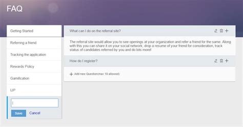 How To Add Edit More FAQs FAQ