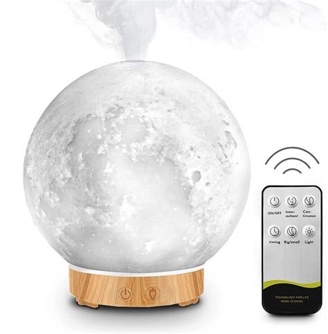 Meidi Aroma Oil Diffuser 200 Ml Moon Light Aroma Diffuser For
