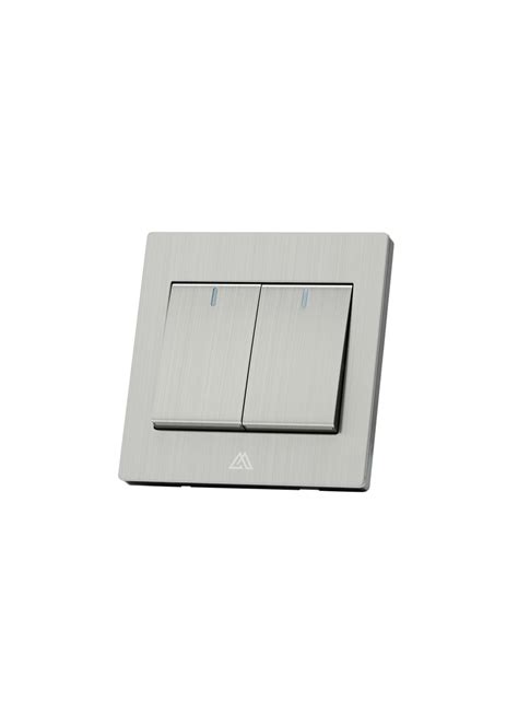 Sahn Celine Luxury Design 2 Gangs Push Switch Sahndesign