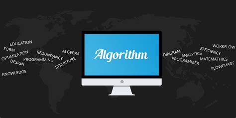 Algorithm With Computer Desktop And Things That Related To Algorithm