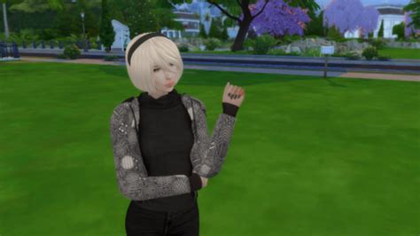 A2 And 2b Nier Automata The Sims 4 Sims Loverslab