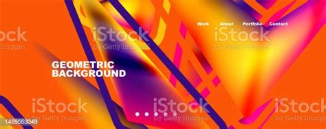 기하학적 모양 미니멀리스트 추상적인 배경 배경 화면 배너 배경 카드 책 그림 방문 페이지에 대 한 벡터 일러스트 레이 션 0명에 대한 스톡 벡터 아트 및 기타 이미지