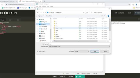 How To Make A Html File On Notepadnotepad Youtube