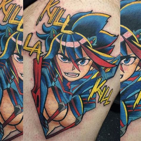 Kill La Kill Ryuko Matoi Tattoo By Danny Garrity Skin City In Boltonengland Rtattoos