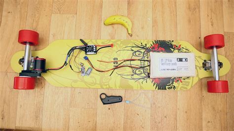 Homemade Motorized Skateboard