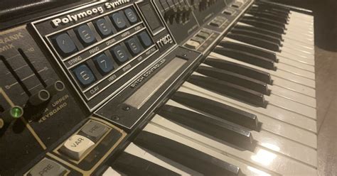 Matrixsynth Moog Polymoog Polyphonic Analog Synthesizer