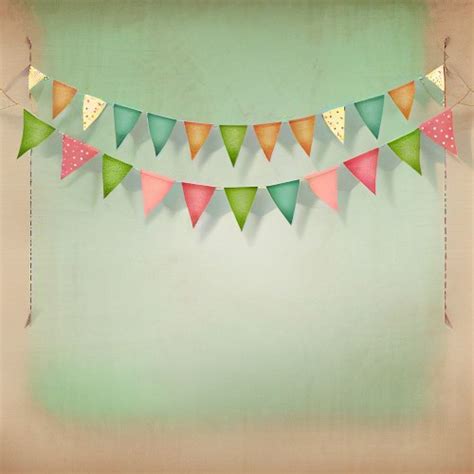 Free Bunting Background