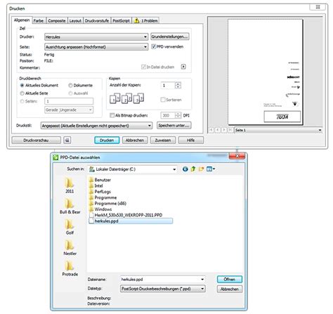 Coreldrwa X5 Cant Activate My Ppd File In The Print Dialog Coreldraw Graphics Suite X5